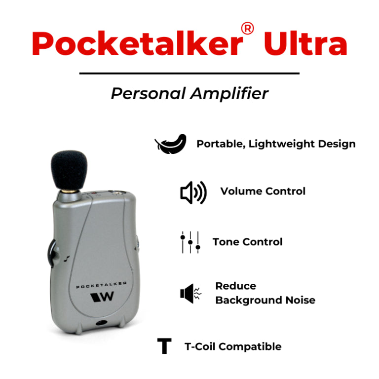 Williams Sound Pocketalker Ultra w/Accessories – Wavefront Centre for ...